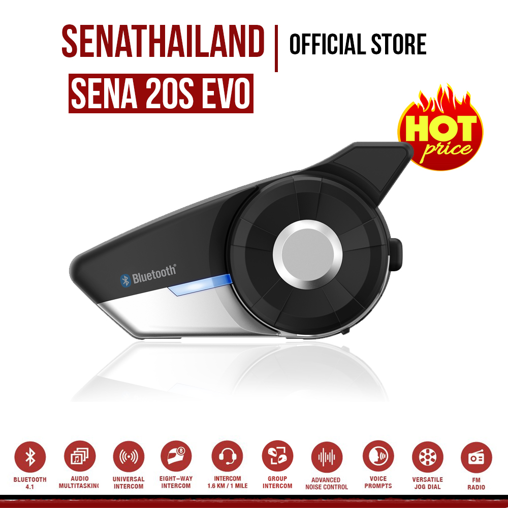 หูฟังบลูทูธติดหมวกกันน็อค SENA SF1 - SENA BLUETOOTH THAILAND